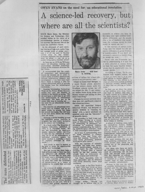 A science-led recovery, but where are all the scientists? - Gail Morgan